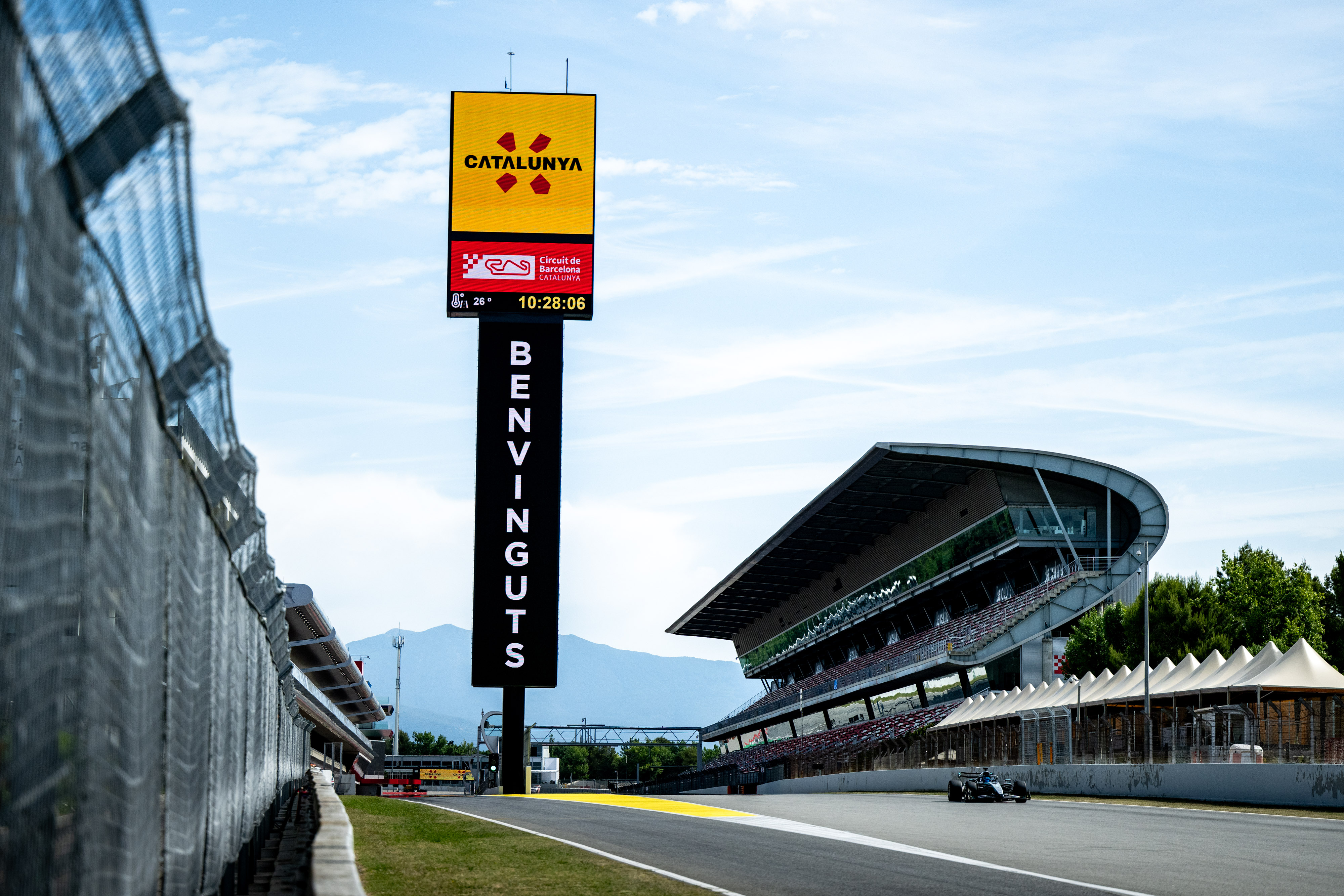 Pirelli back on track in Barcelona for 2026 tyre testing