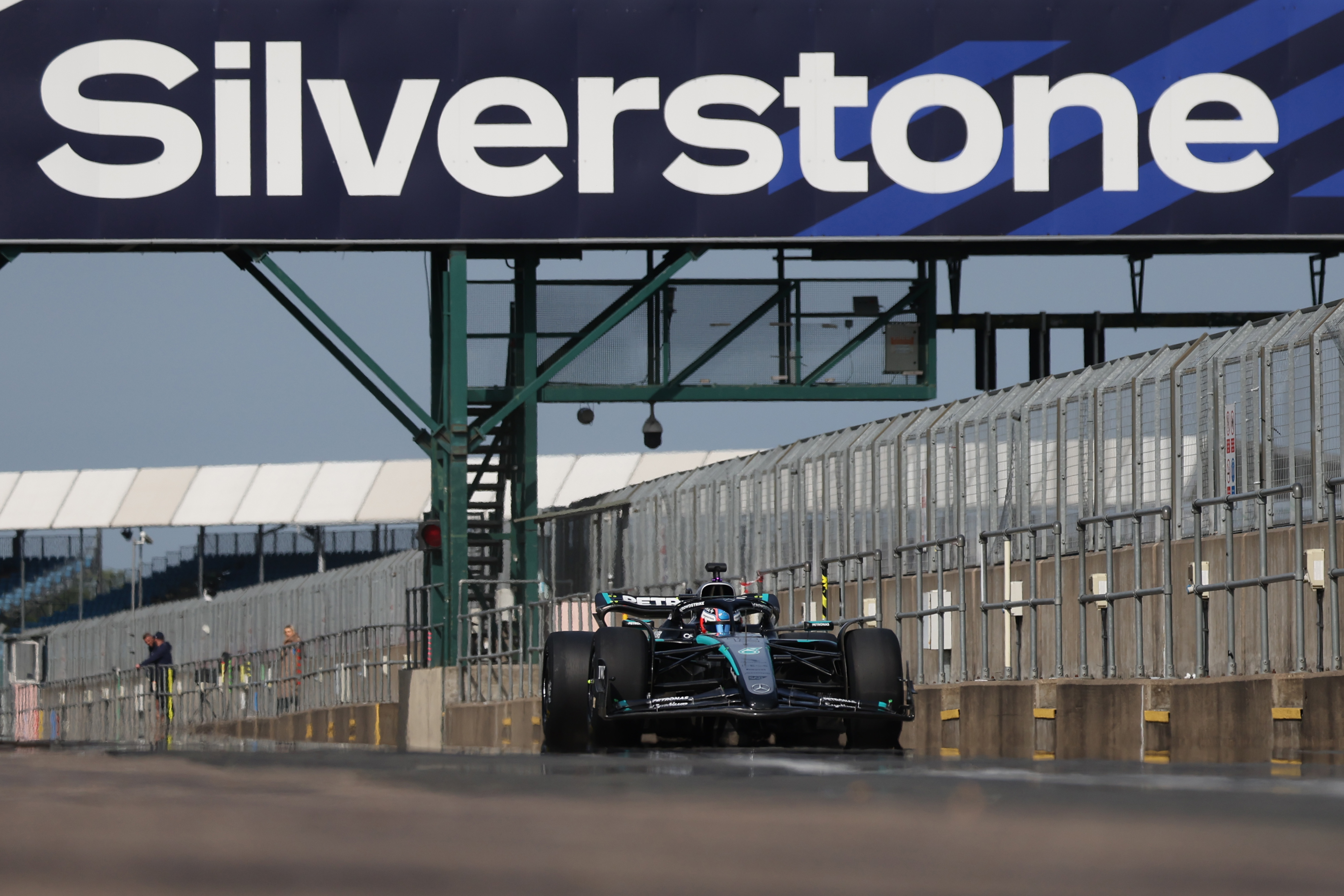 Mercedes working on 2026 rain tyre development at Silverstone