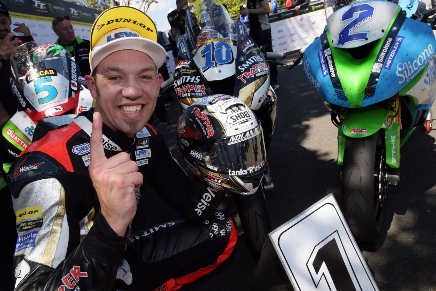 Dunlop - the most successful tyre at this year's TT