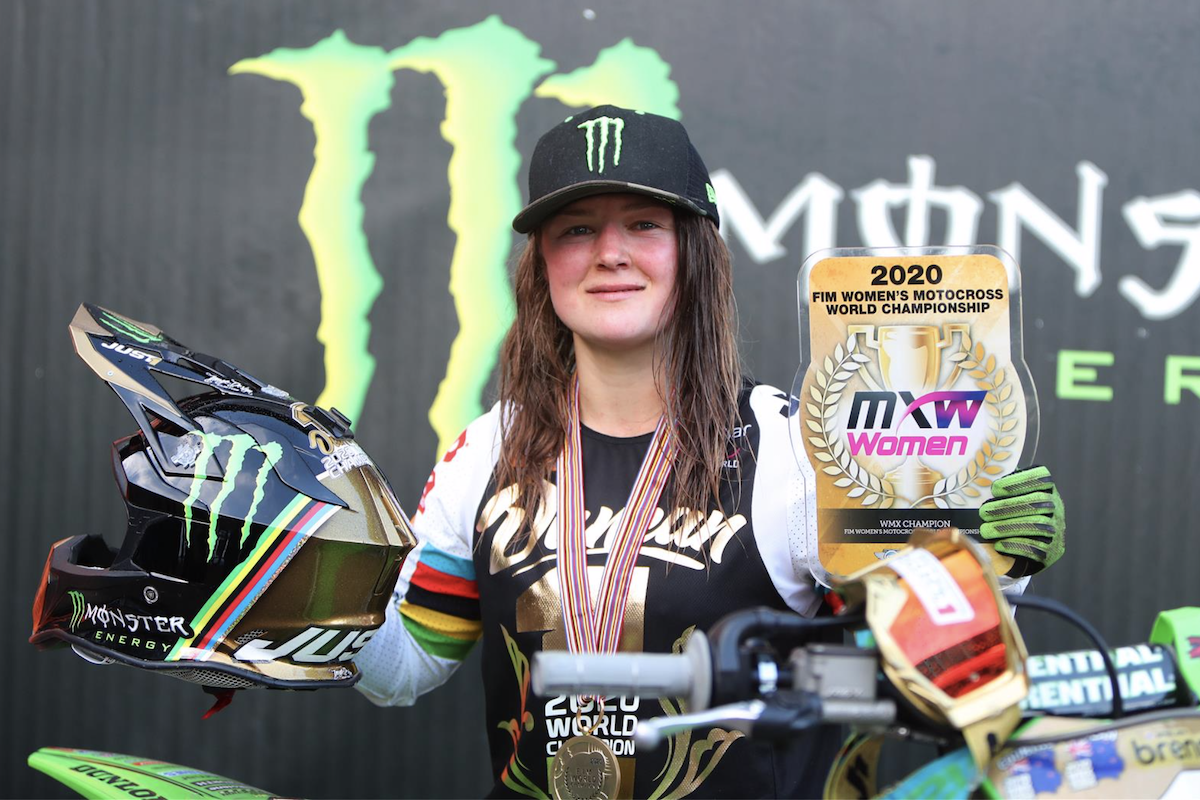 Duncan diventa Campionessa del Mondo di Motocross con Dunlop per la ...