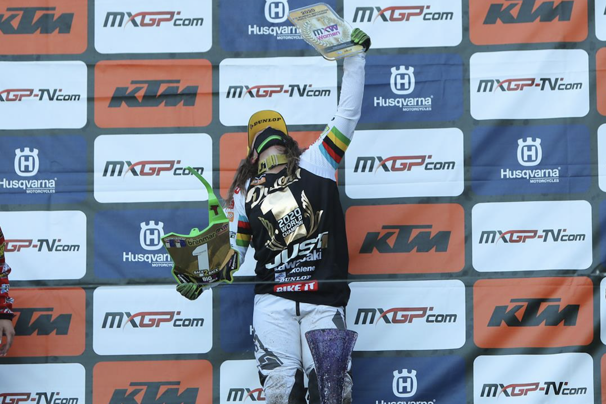 Duncan crowned back-to-back Women’s Motocross Champion with Dunlop