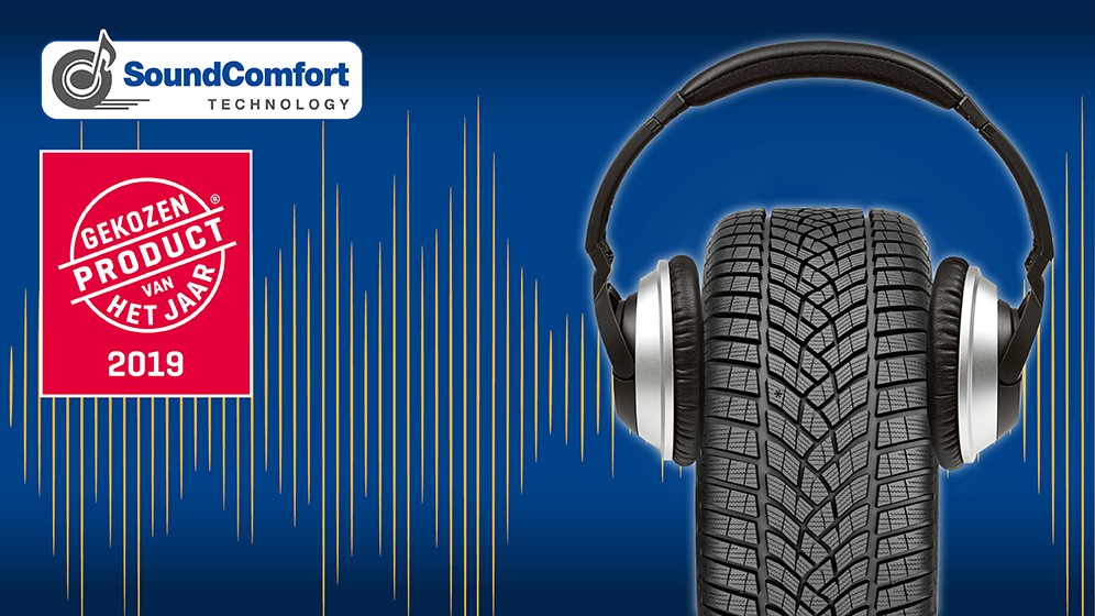 SoundComfort-innovatie van Goodyear verkozen tot Product van het Jaar