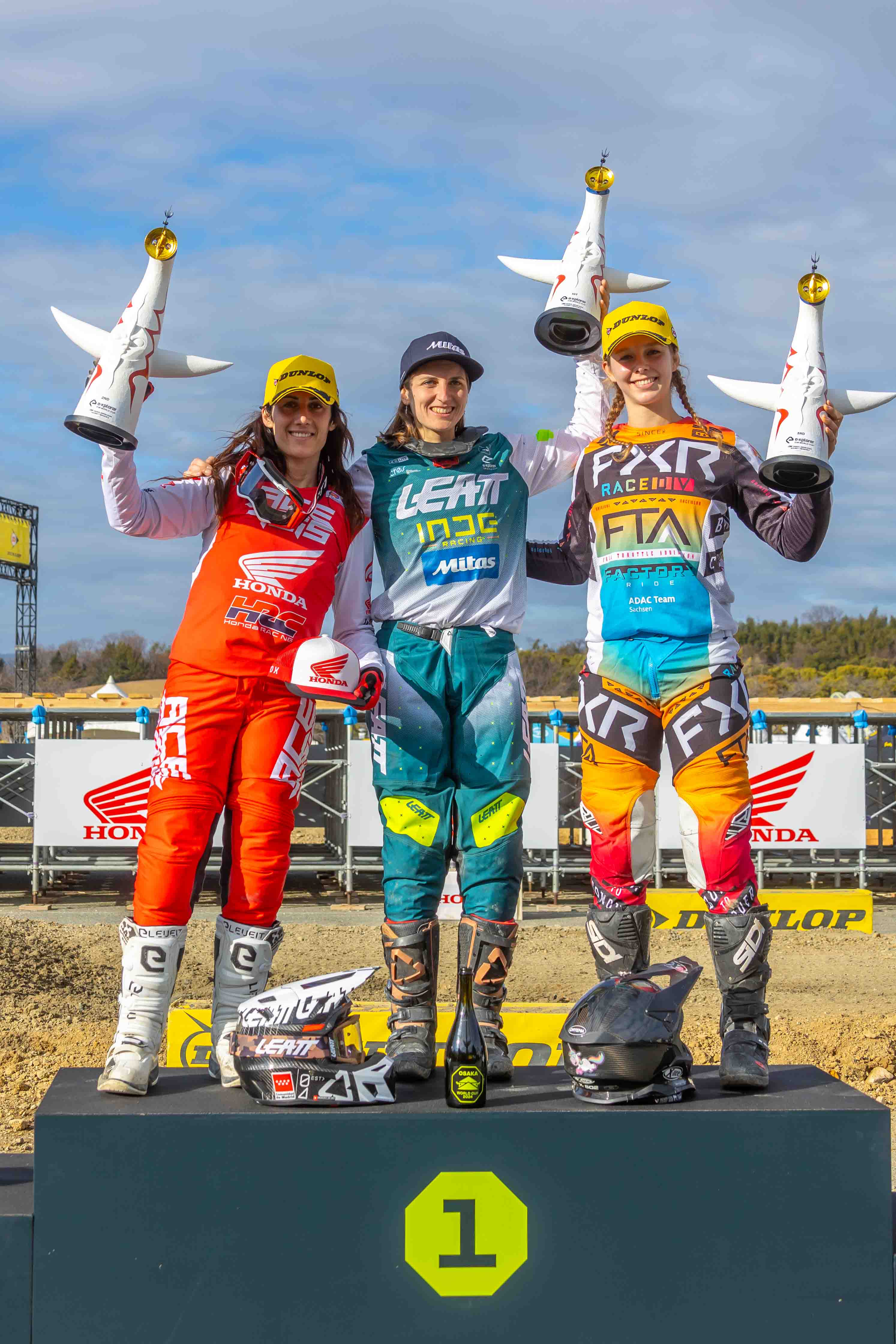 One-two finish for Dunlop teams in FIM E-Xplorer World Cup