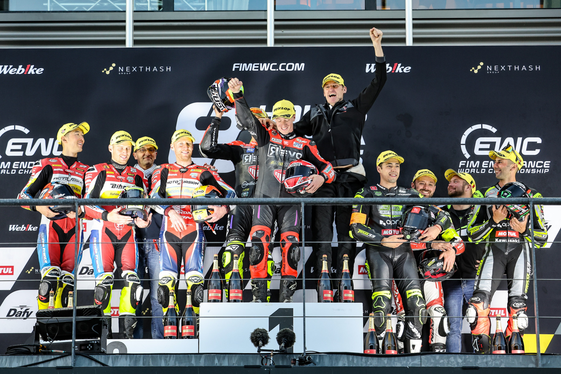 Dunlop teams prove tire performance at 8 Hours of Spa Motos