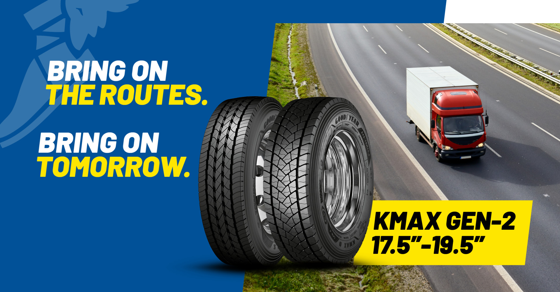 Goodyear to unveil KMAX S & D GEN-2 17,5” -19,5” range at SOLUTRANS 2023