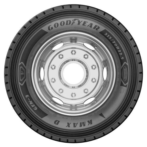 Goodyear launches KMAX GEN-3: new generation of mileage focused truck tires