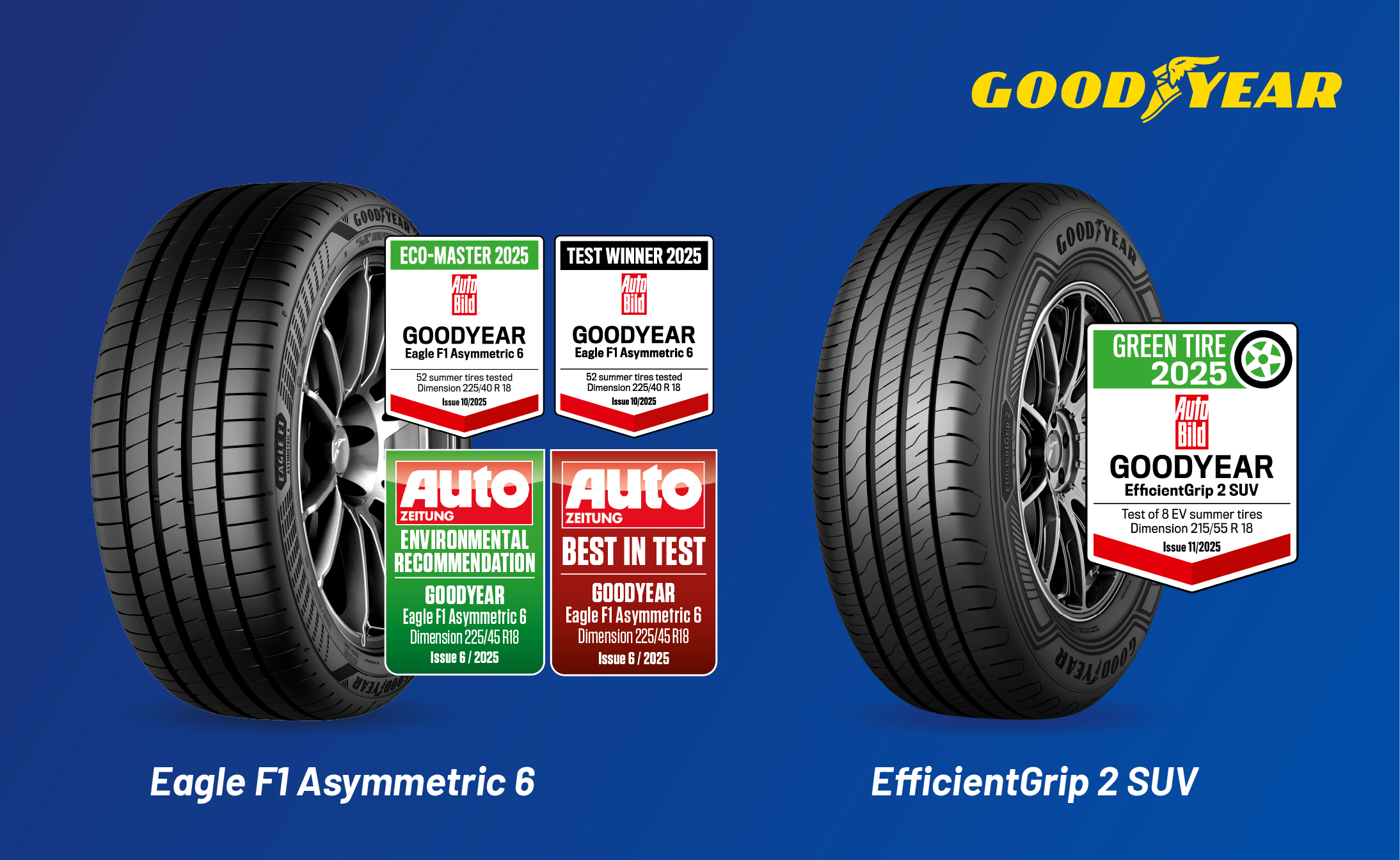 Goodyear tires earn recognition for environmental responsibility and ...