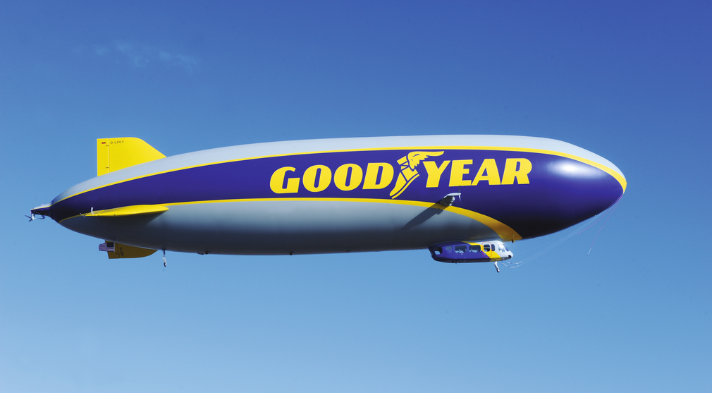 Goodyear Blimp: An icon in the sky over Le Mans