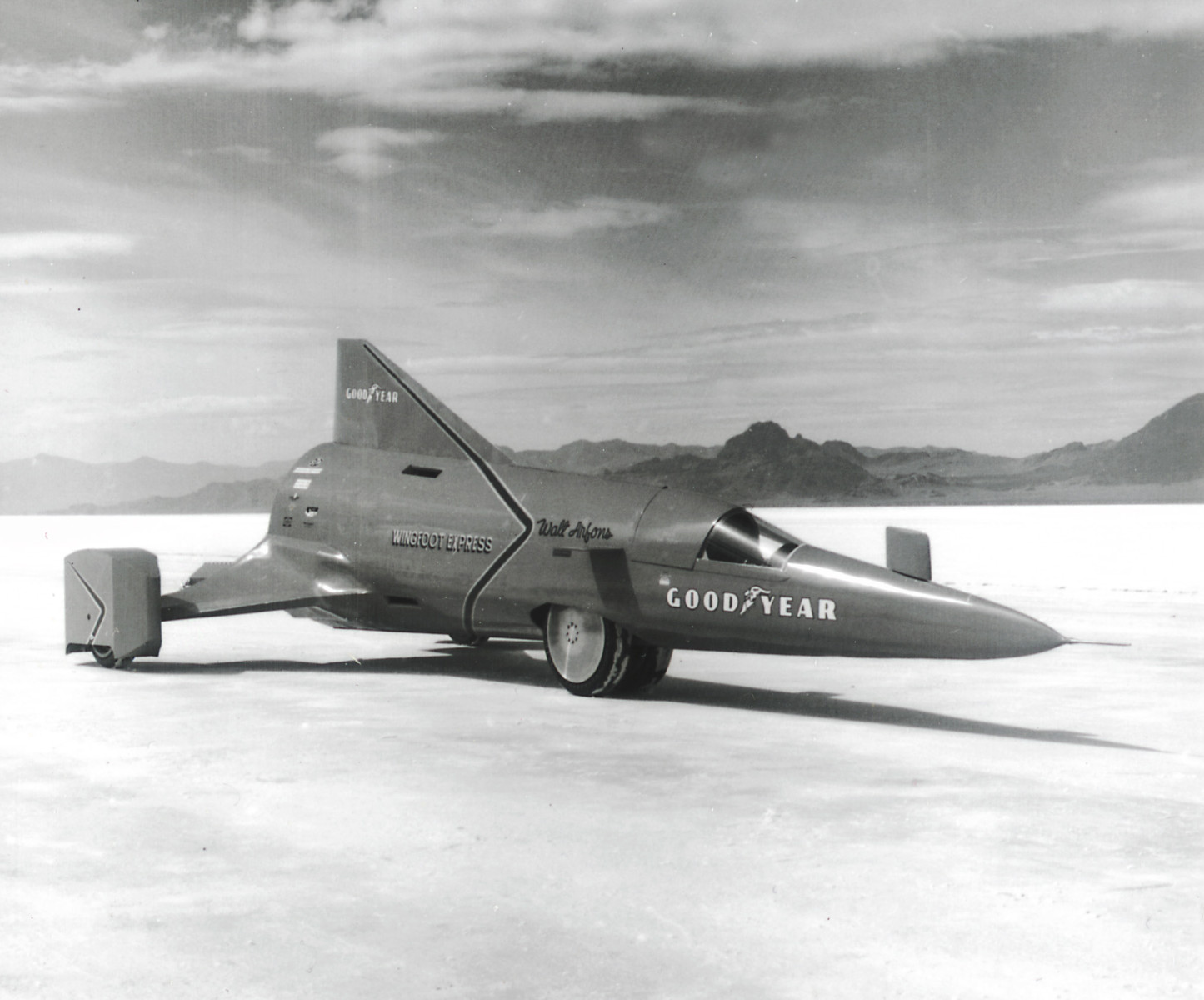 When Goodyear built the fastest tire in the world