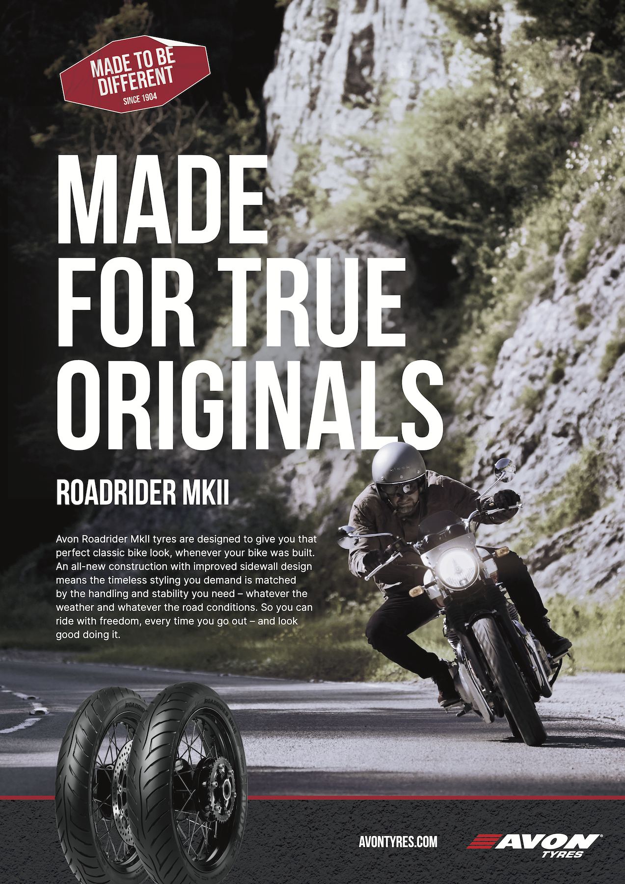 Made to be different: Avon Tyres introduces new brand identity