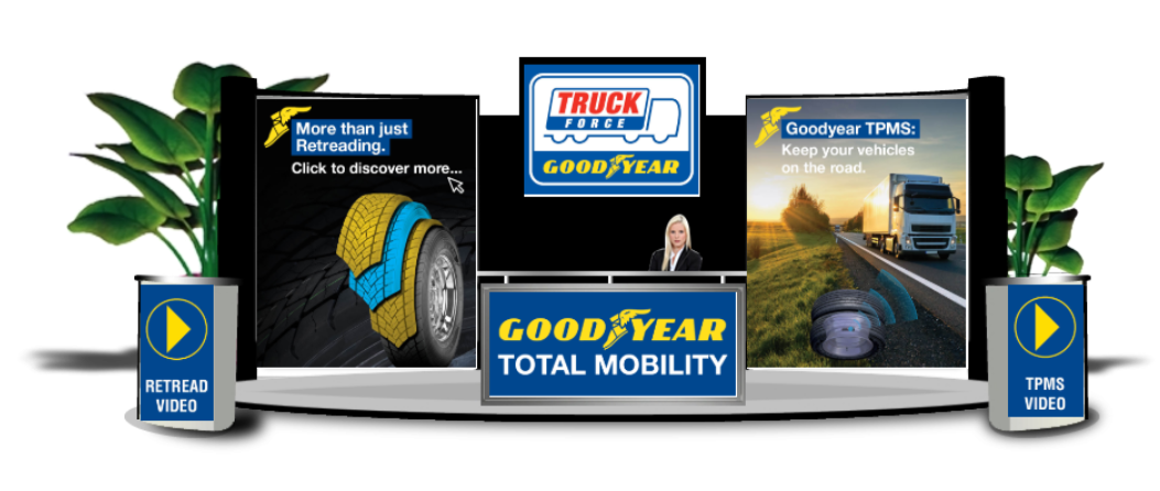 Goodyear Total Mobility supports transport at The Commercial Motor Show