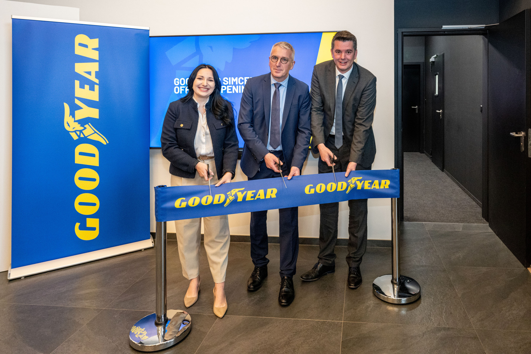 Goodyear inaugure son nouveau centre de simulation à Colmar-Berg