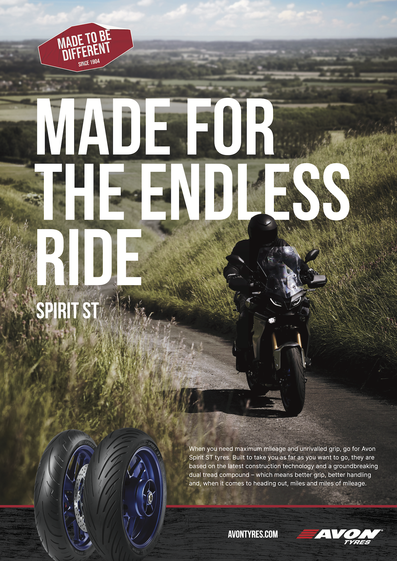Made to be different: Avon Tyres introduces new brand identity