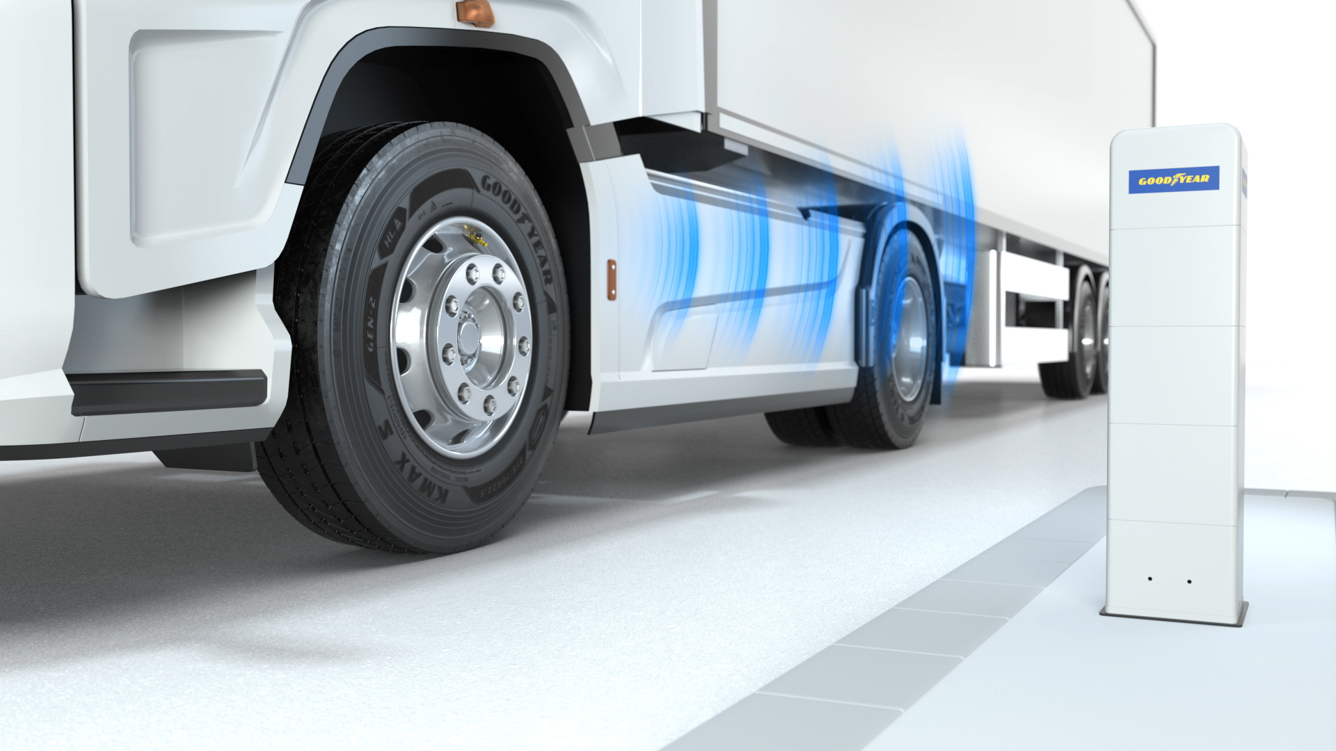 Goodyear DrivePoint tyre pressure monitoring