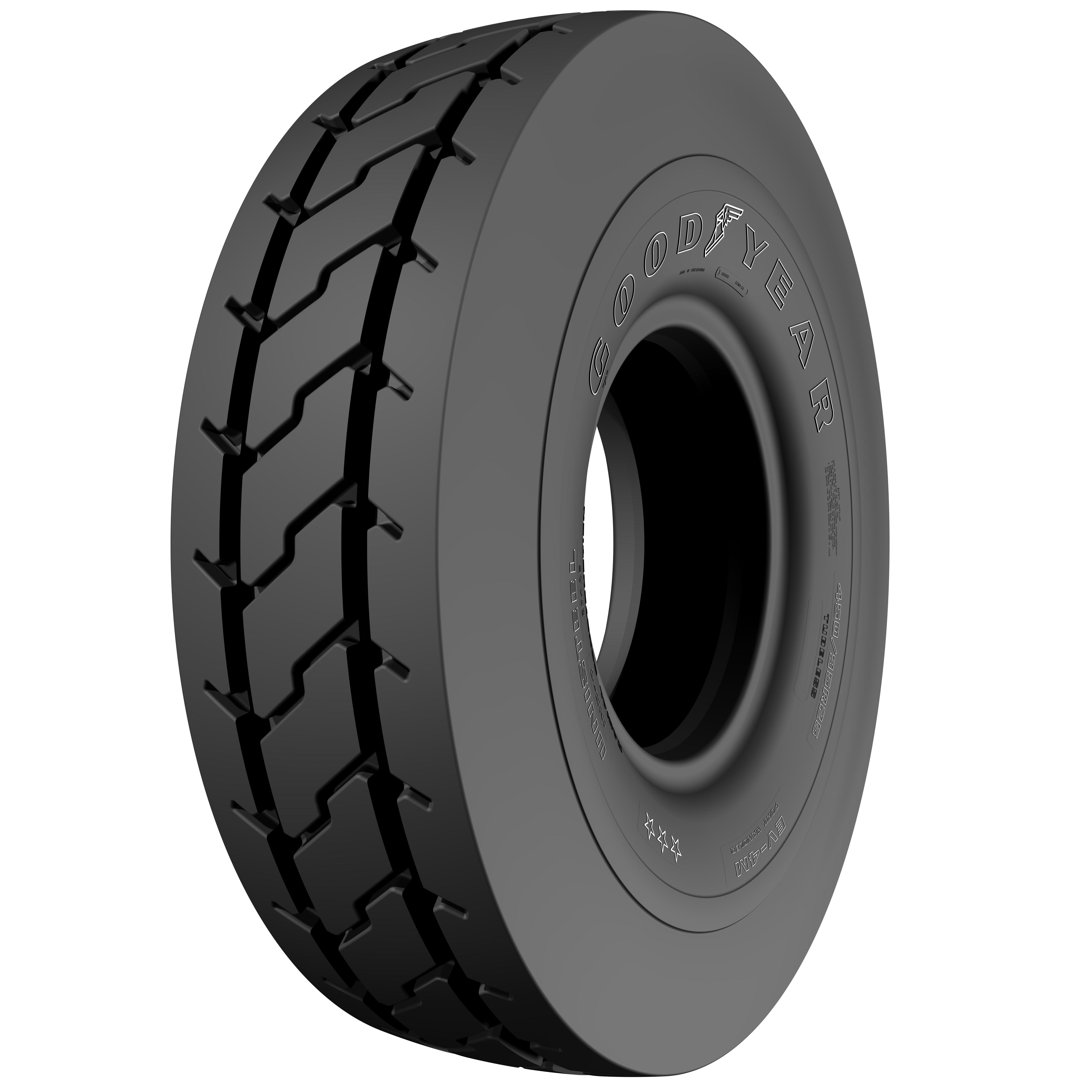 Goodyear presenta el nuevo neumático para servicios portuarios EV-4M