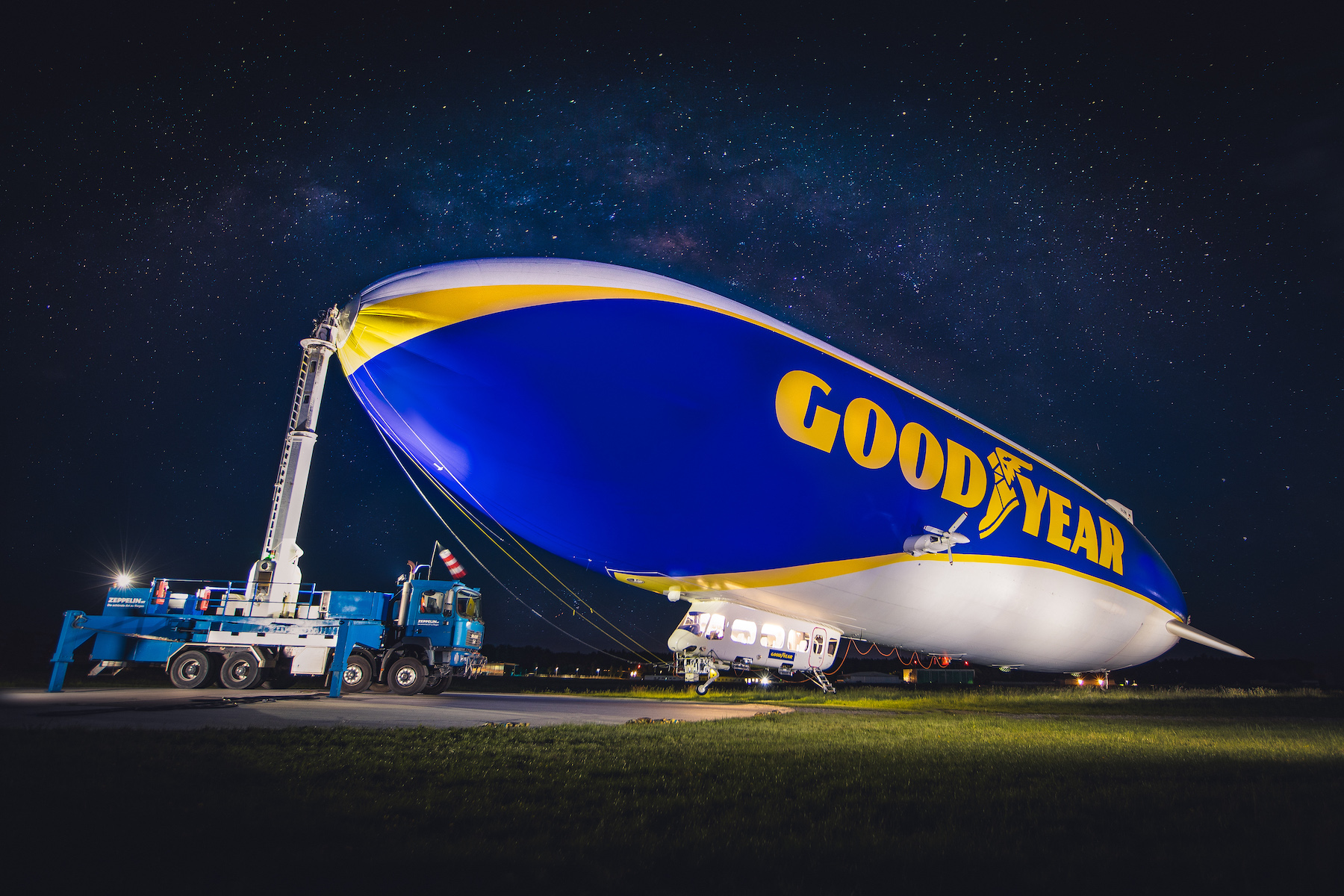 Goodyear Blimp returns to European motorsport