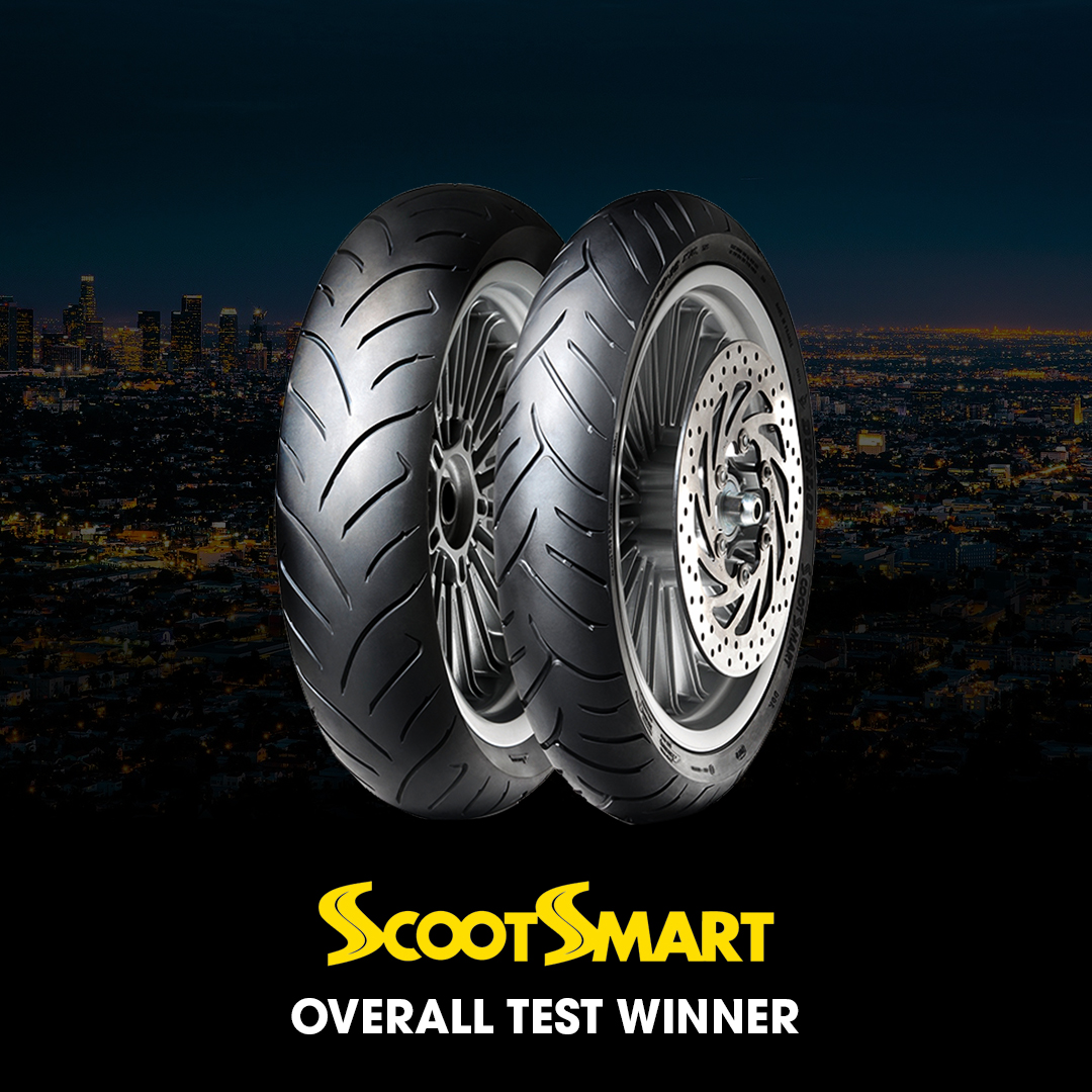 King of the commute. Dunlop ScootSmart scoops test win.