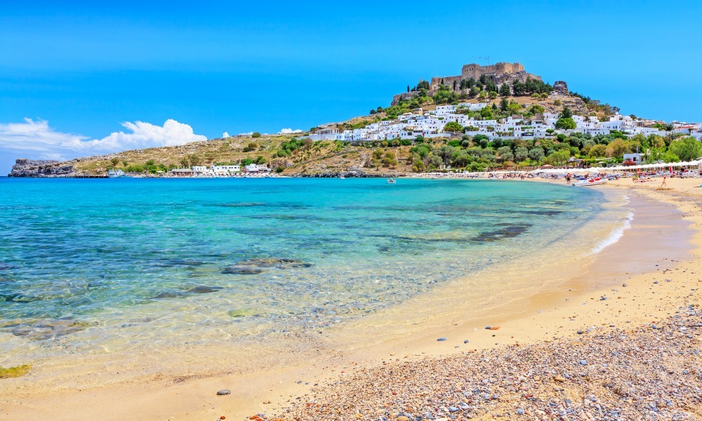 De 5 mooiste stranden van Rhodos