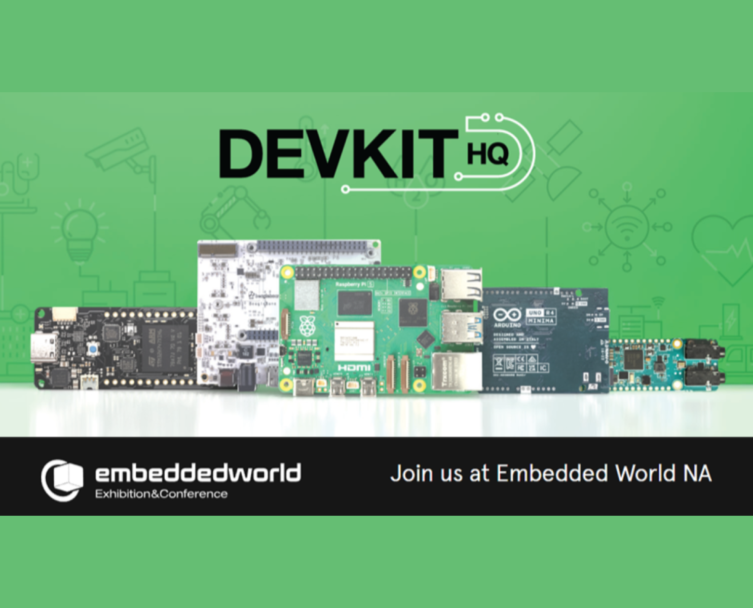 Newark to showcase AI, IoT development kits at embedded world North America