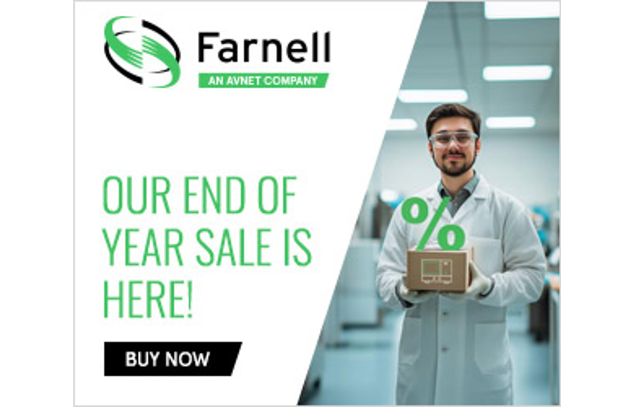 Farnell Announces Exciting End-of-Year Offers on Test & Tools Products