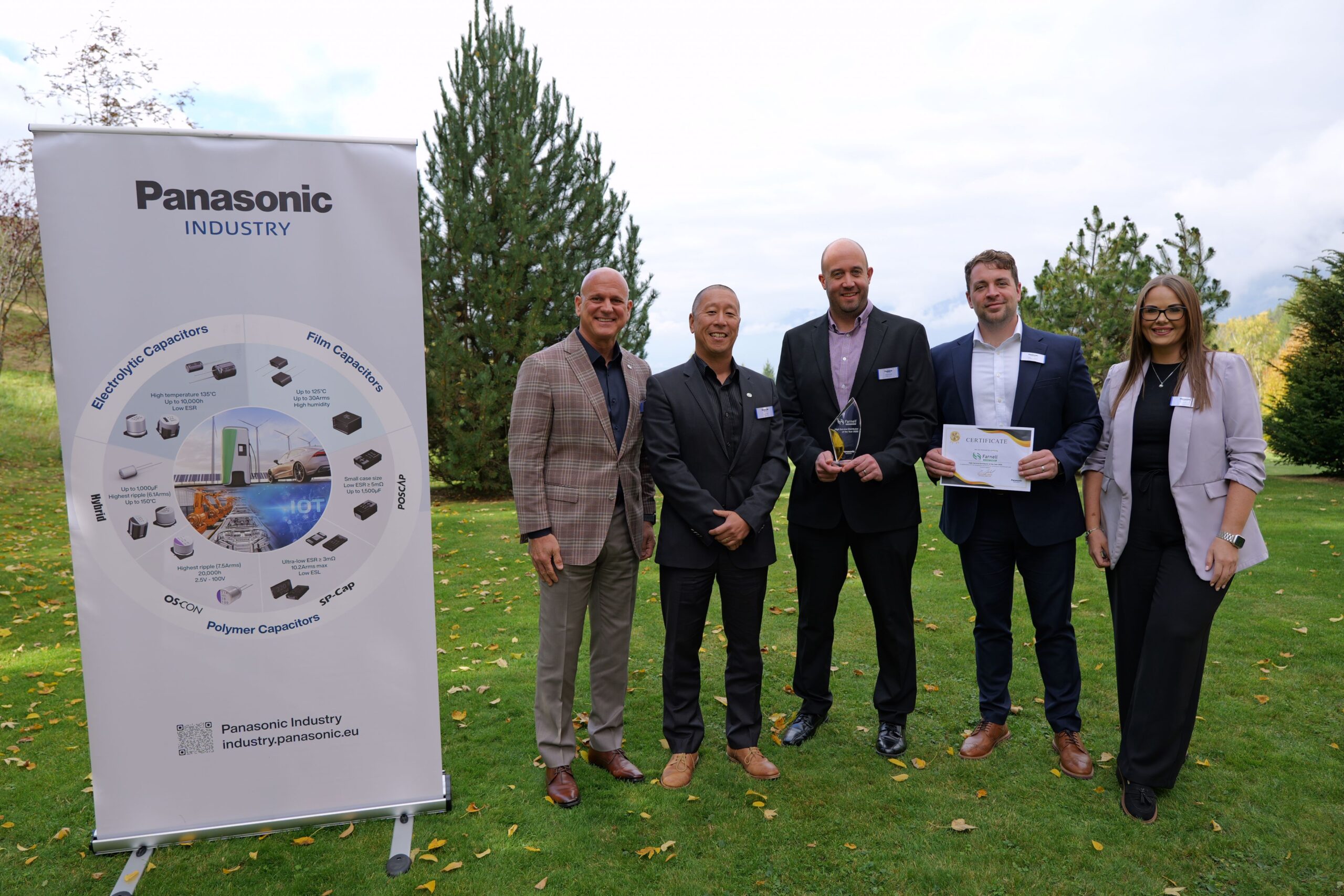 Panasonic Industry Europe names Farnell "High Service Distributor of ...