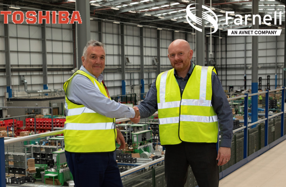 Farnell expands Toshiba portfolio to support design engineers