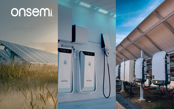 Energy infrastructure solutions from onsemi are now available from Farnell