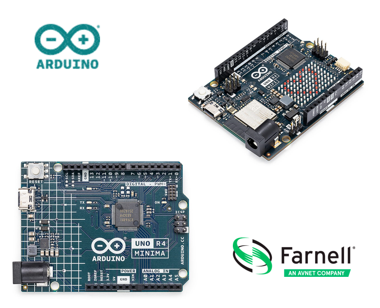 New Arduino UNO R4 open-source electronics platform available from Farnell