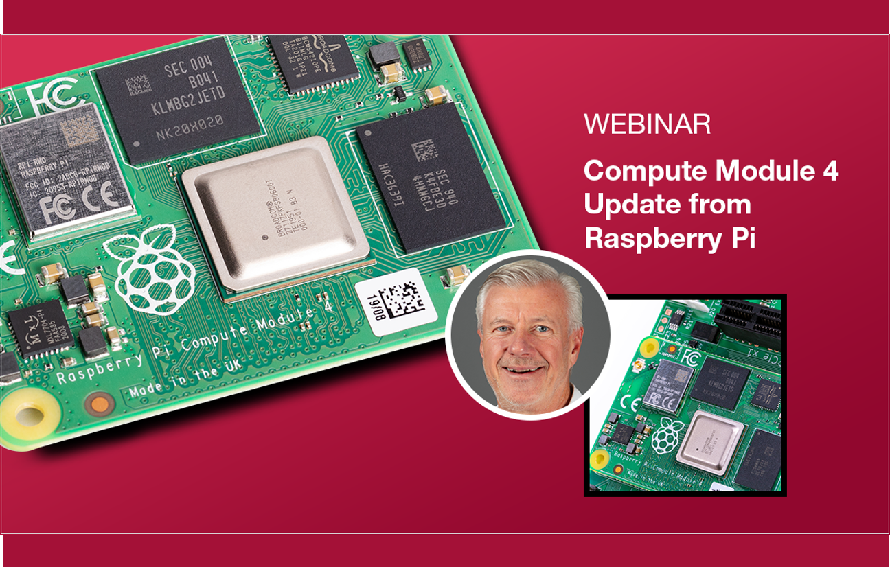 element14 Community and Raspberry Pi host webinar on the Compute Module 4