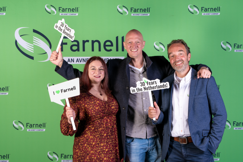 Farnell celebrates 30 years of success in Benelux