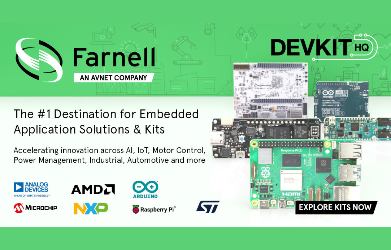 Farnell launches The DevKit HQ for embedded evaluation boards, kits ...