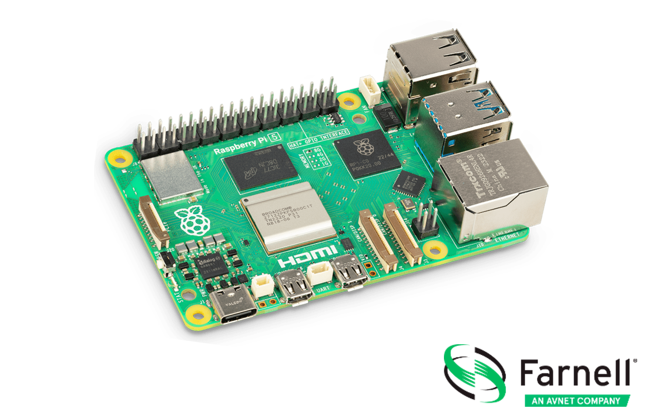 Get Your Hands on the New Raspberry Pi 5 – Now in Stock at Farnell