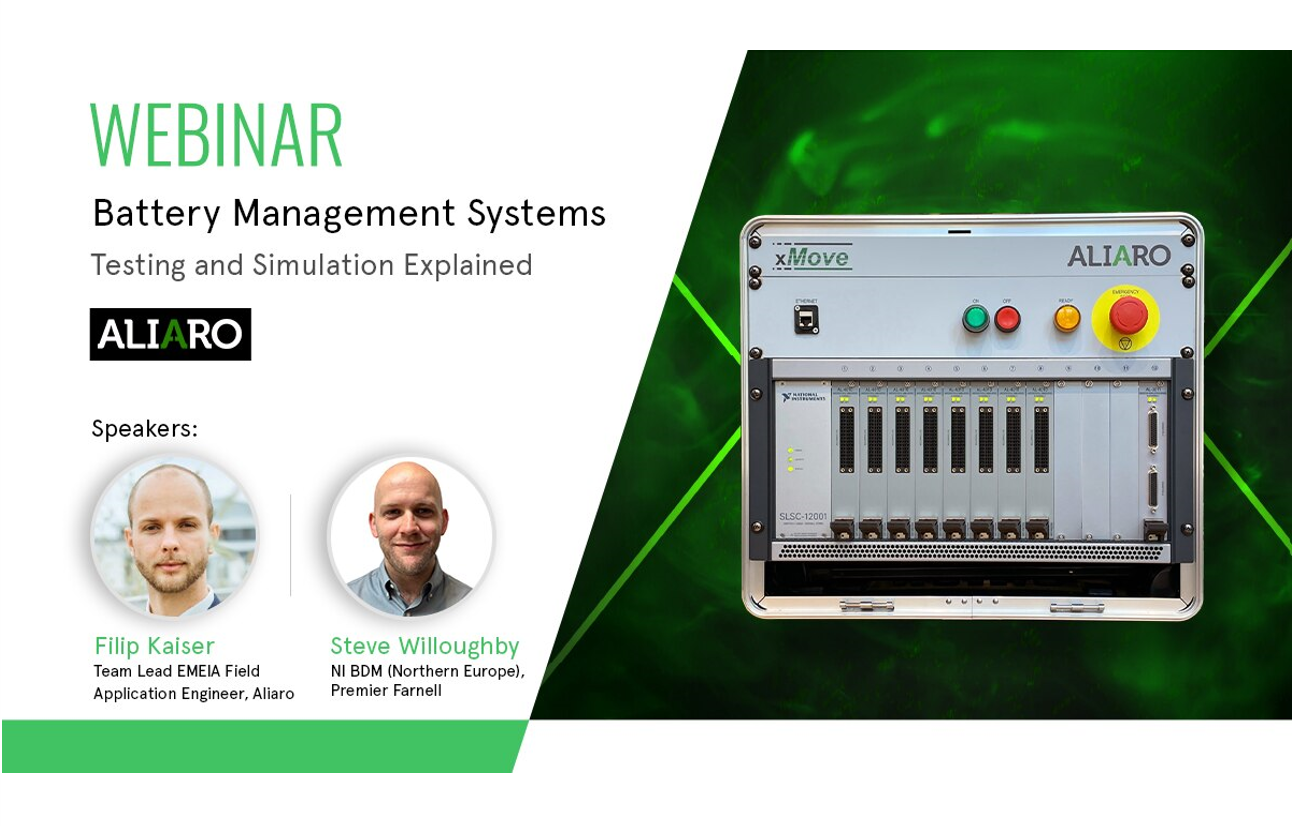 element14 Community and Aliaro host webinar on battery management systems