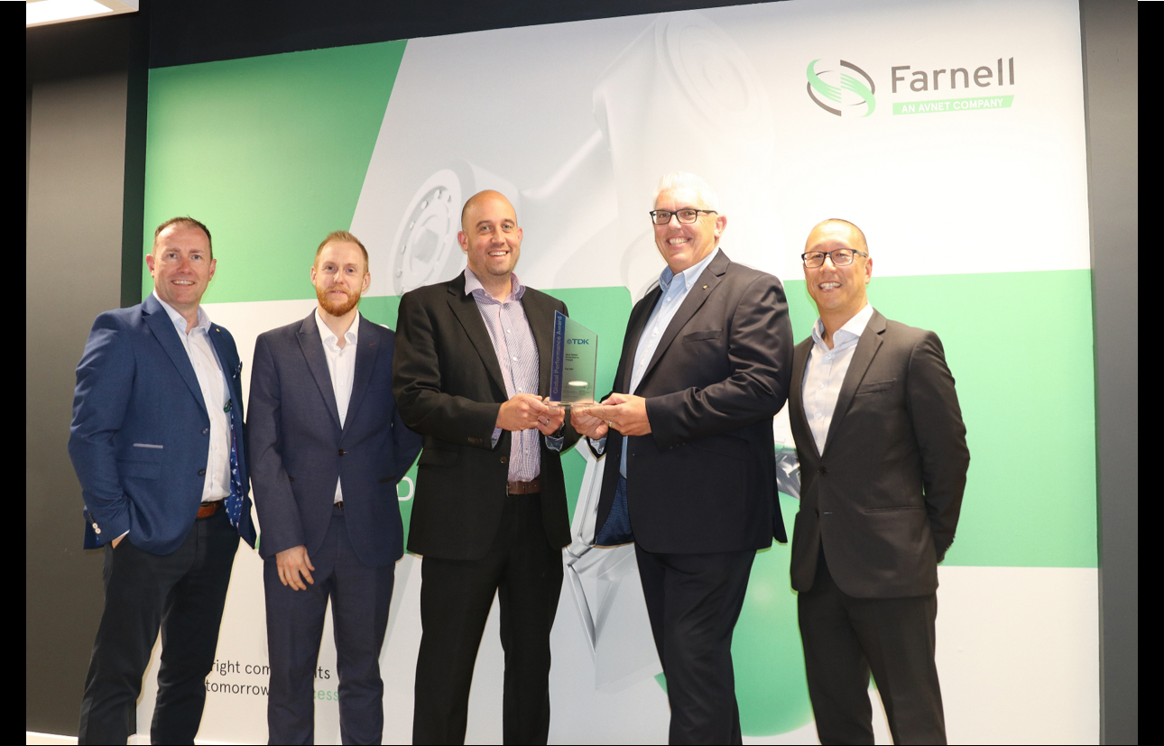 Farnell Honored with TDK’s Global Performance Award for FY2024