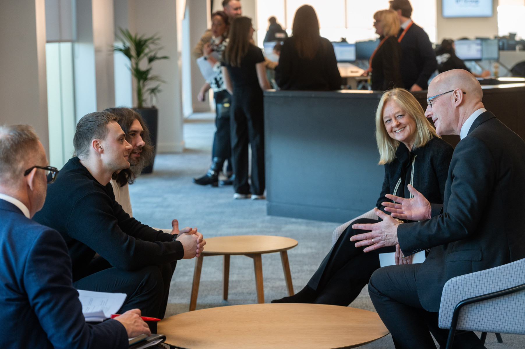 First Minister opens BT’s multi-million pound new office in Dundee