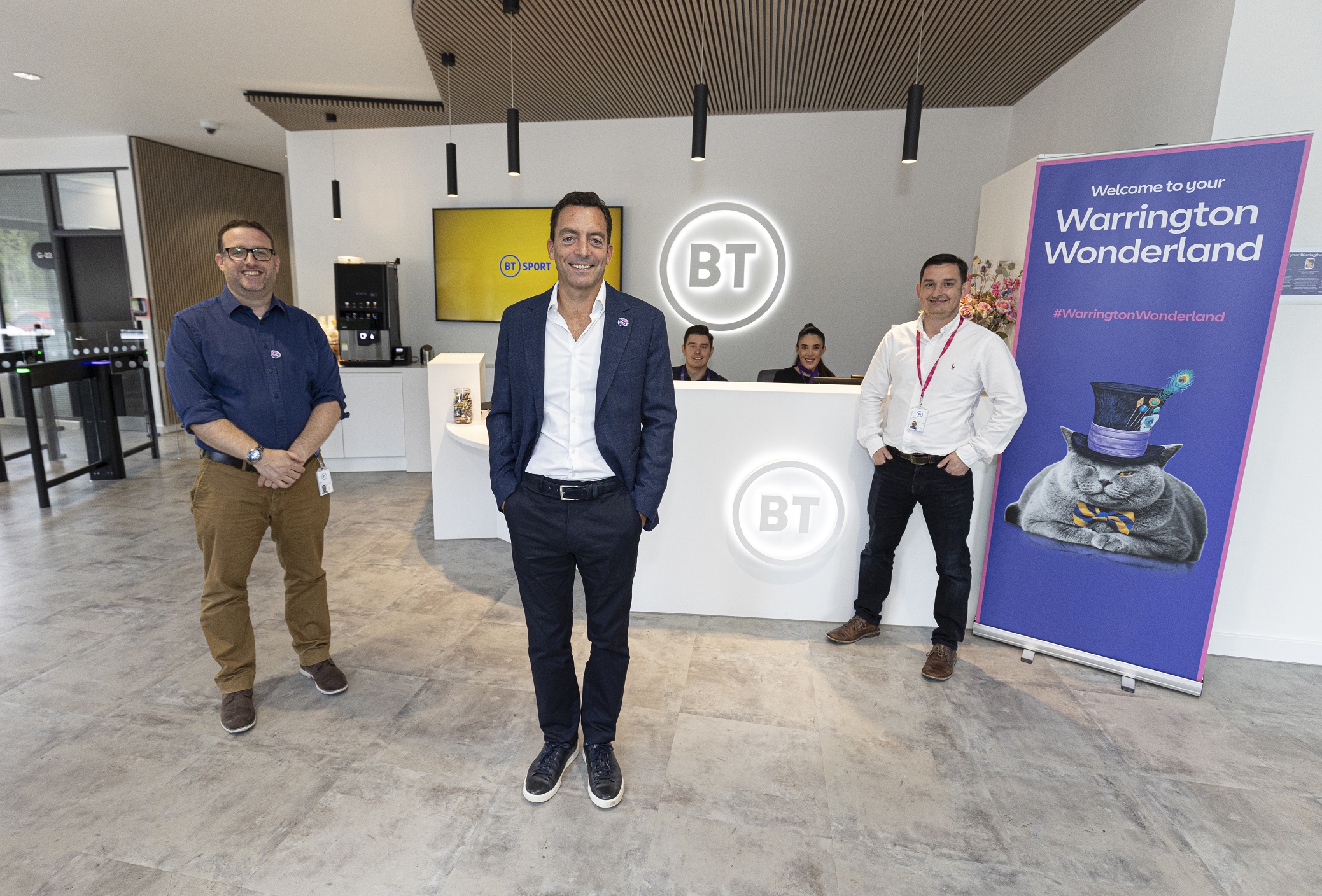 BT new office opens in Warrington