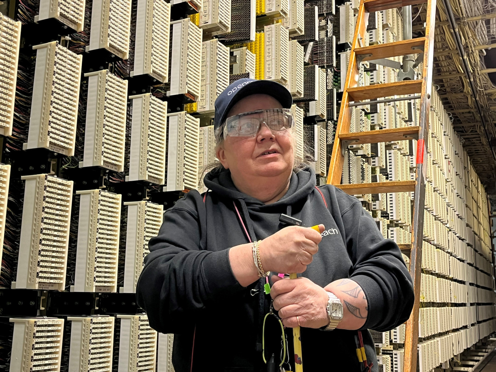 Engineer retires after 50 years of keeping people connected