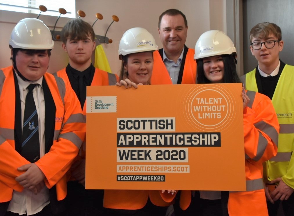 Back to school for Scottish Apprenticeship Week