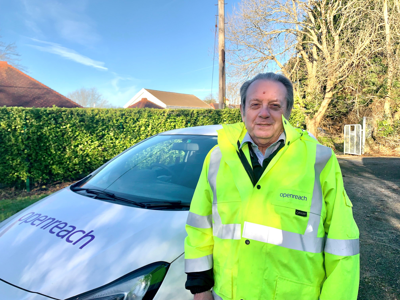 60 years of service and counting…Openreach engineer hits massive milestone