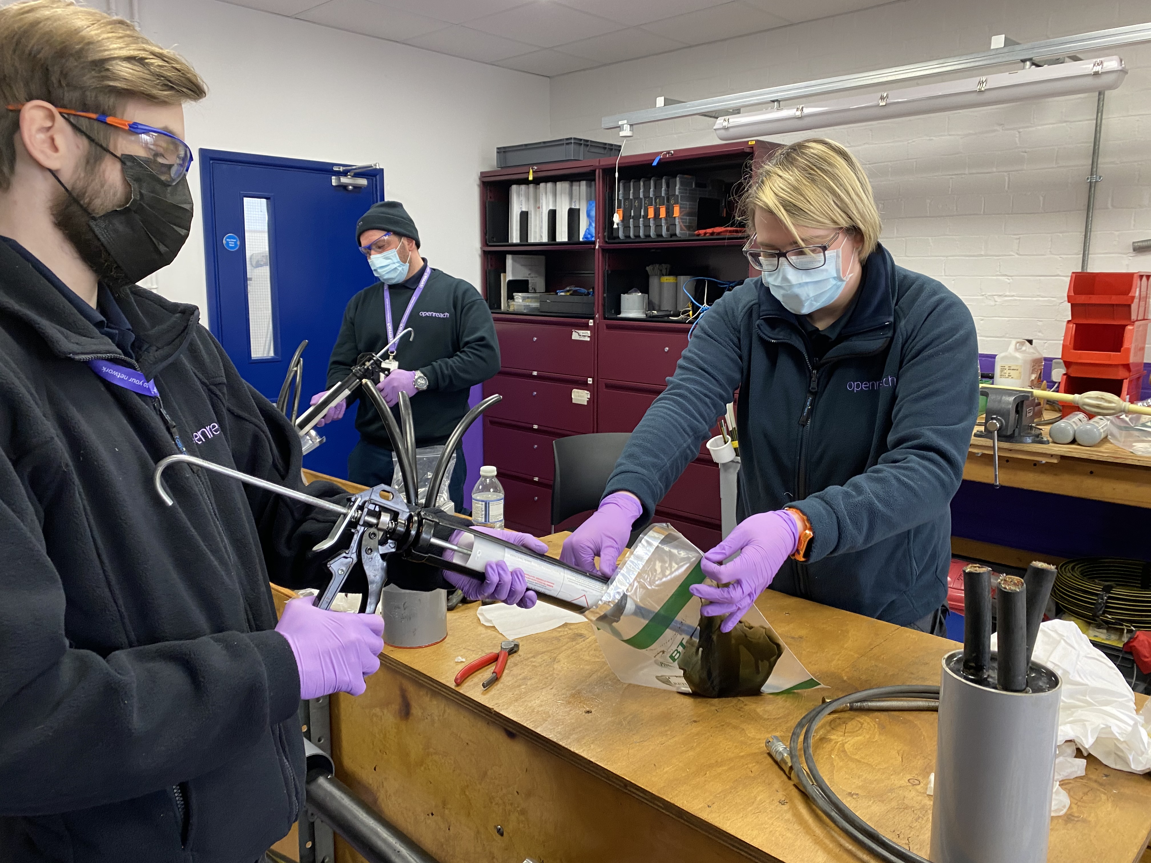 Virtual learning keeps Openreach’s Yarnfield training school connected