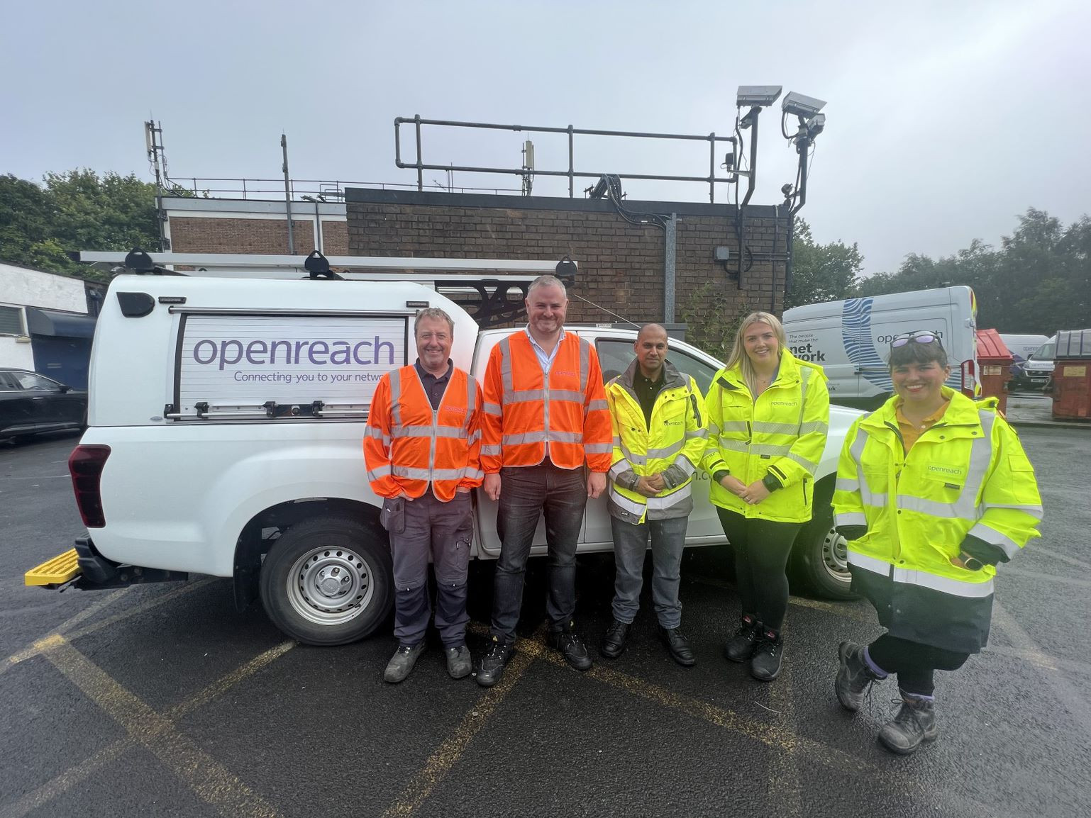 Andrew Stephenson MP gets up to speed with ultrafast build