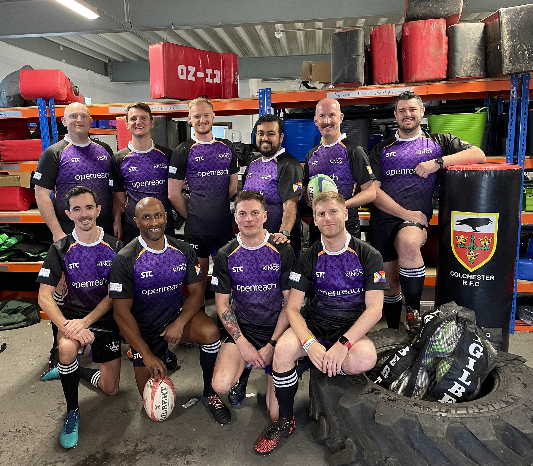 Openreach kicks off sponsorship deal with Colchester Kings RFC
