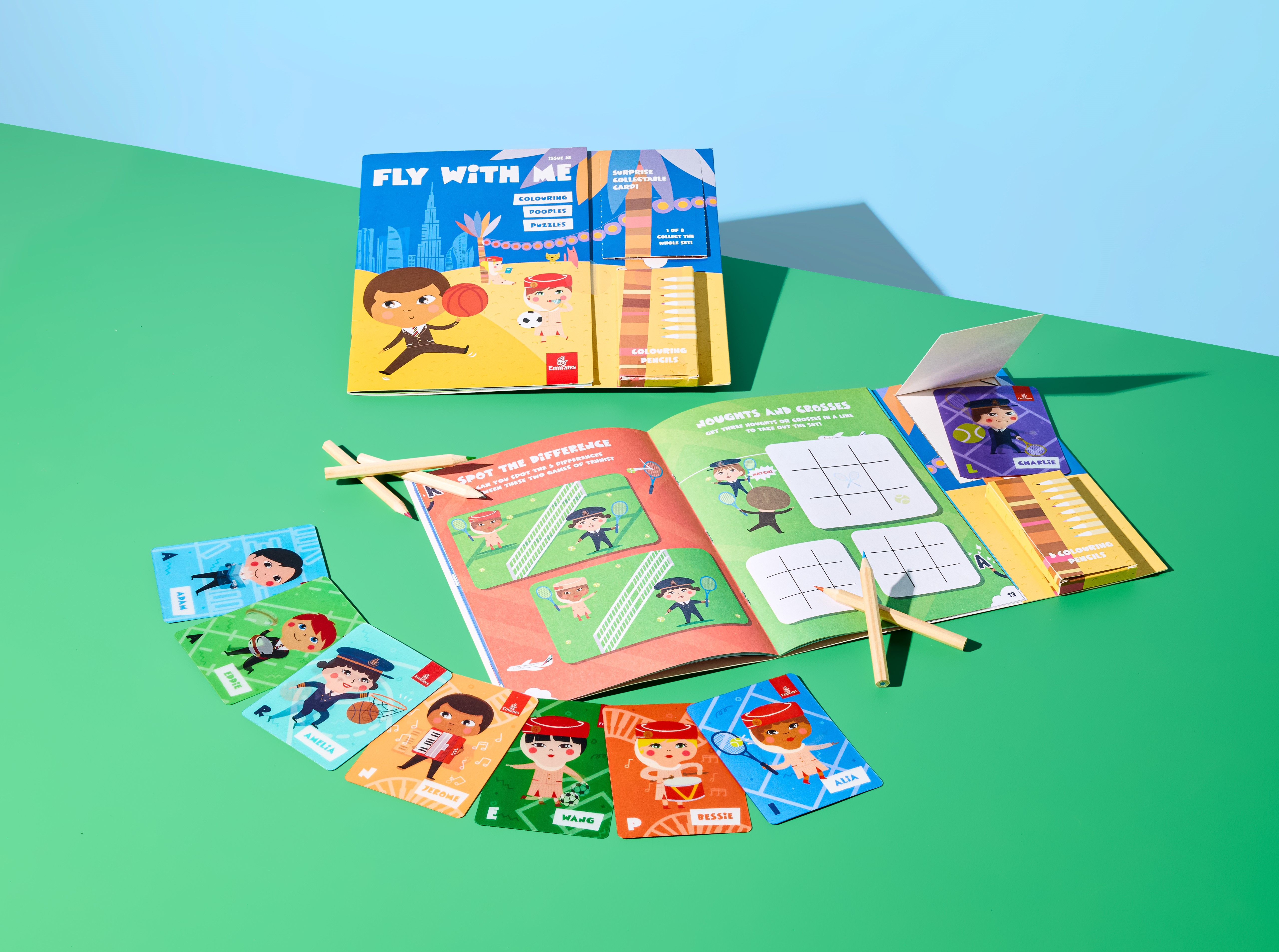 Emirates launches new toys and bags onboard for children