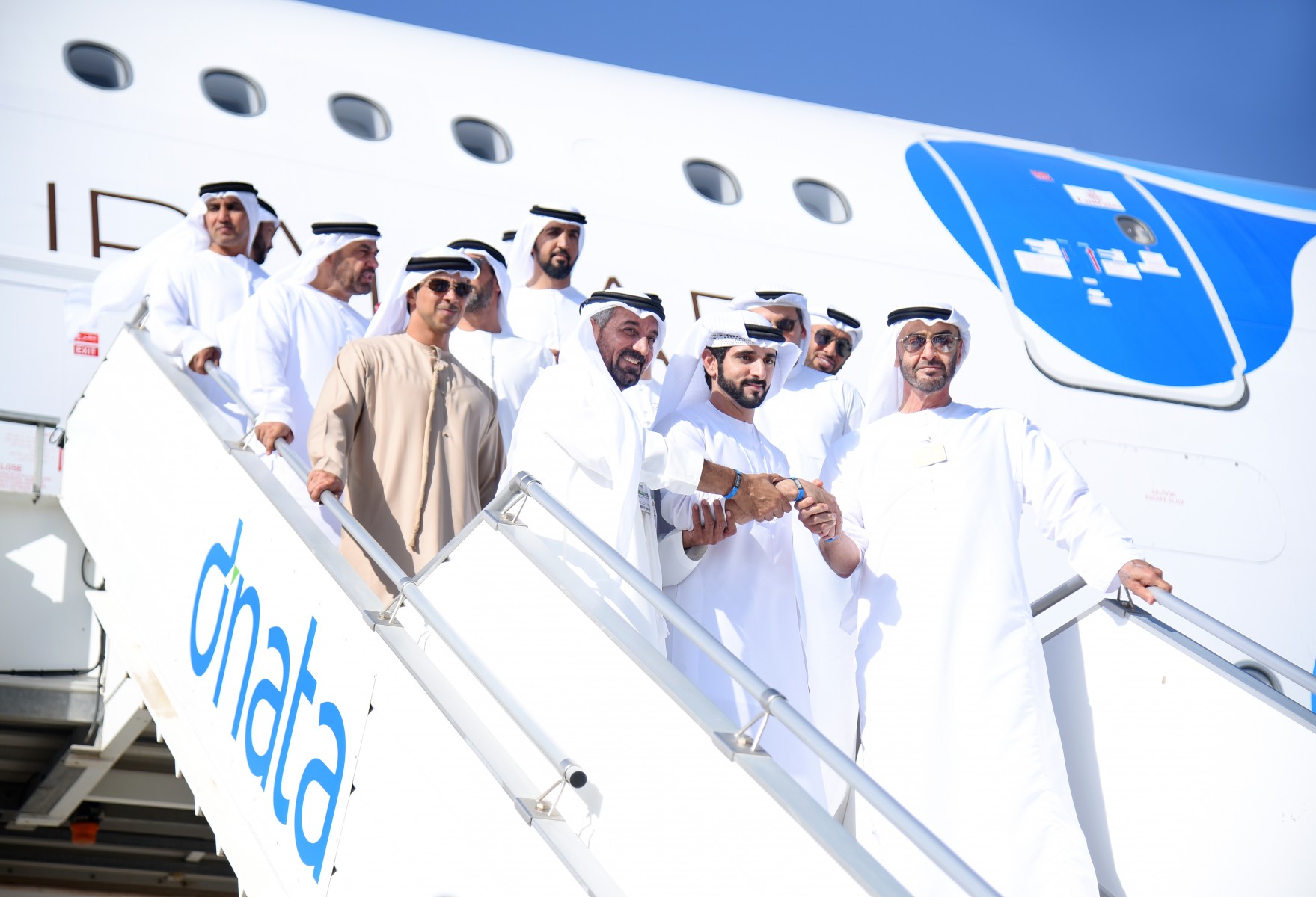 Emirates’ A380 Receives Royal Visit