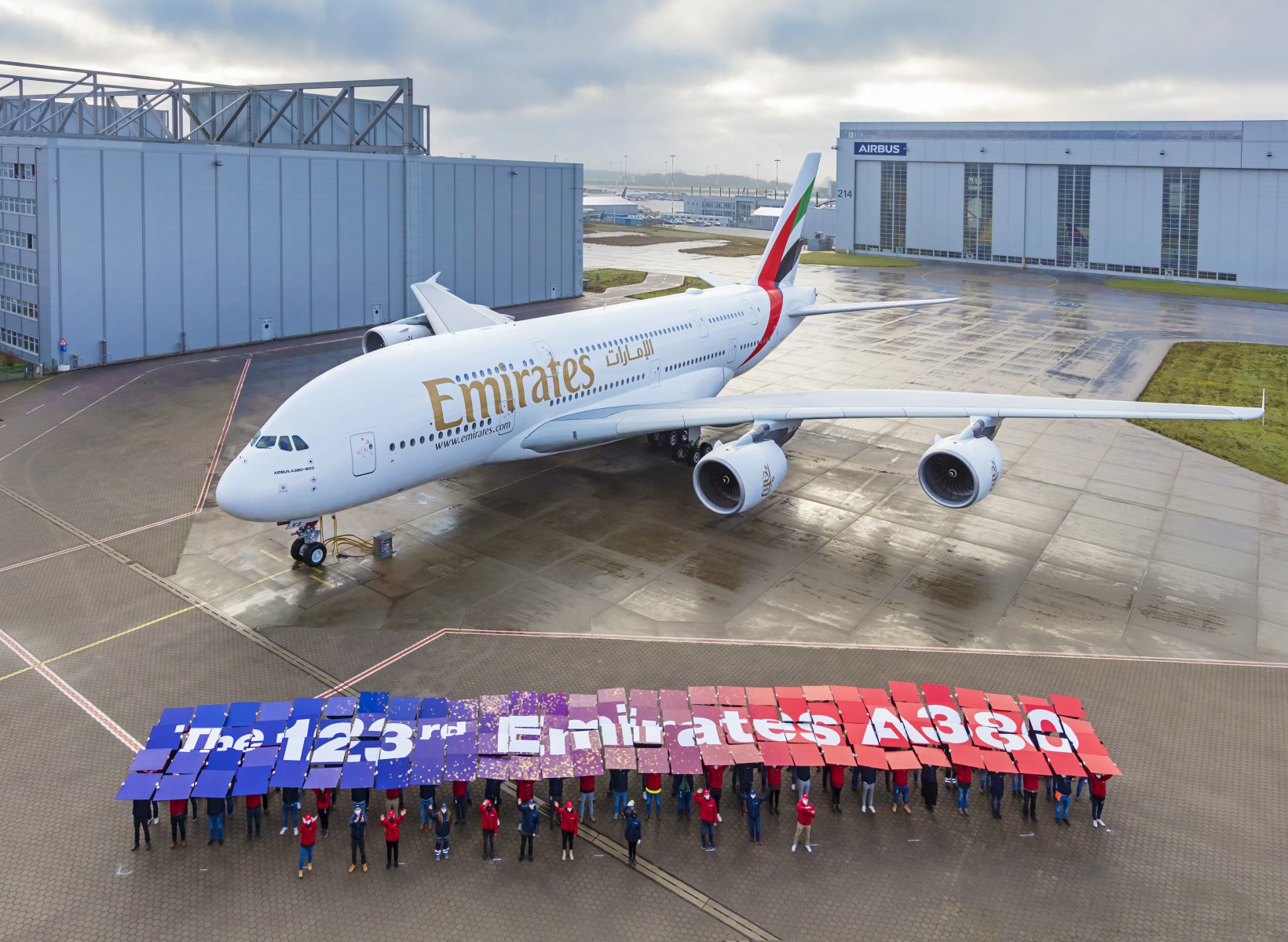 Emirates Completes A380 Fleet With 123rd Delivery Of Iconic Aircraft Emirates Completes A380 Fleet With 123rd Delivery Of Iconic Aircraft