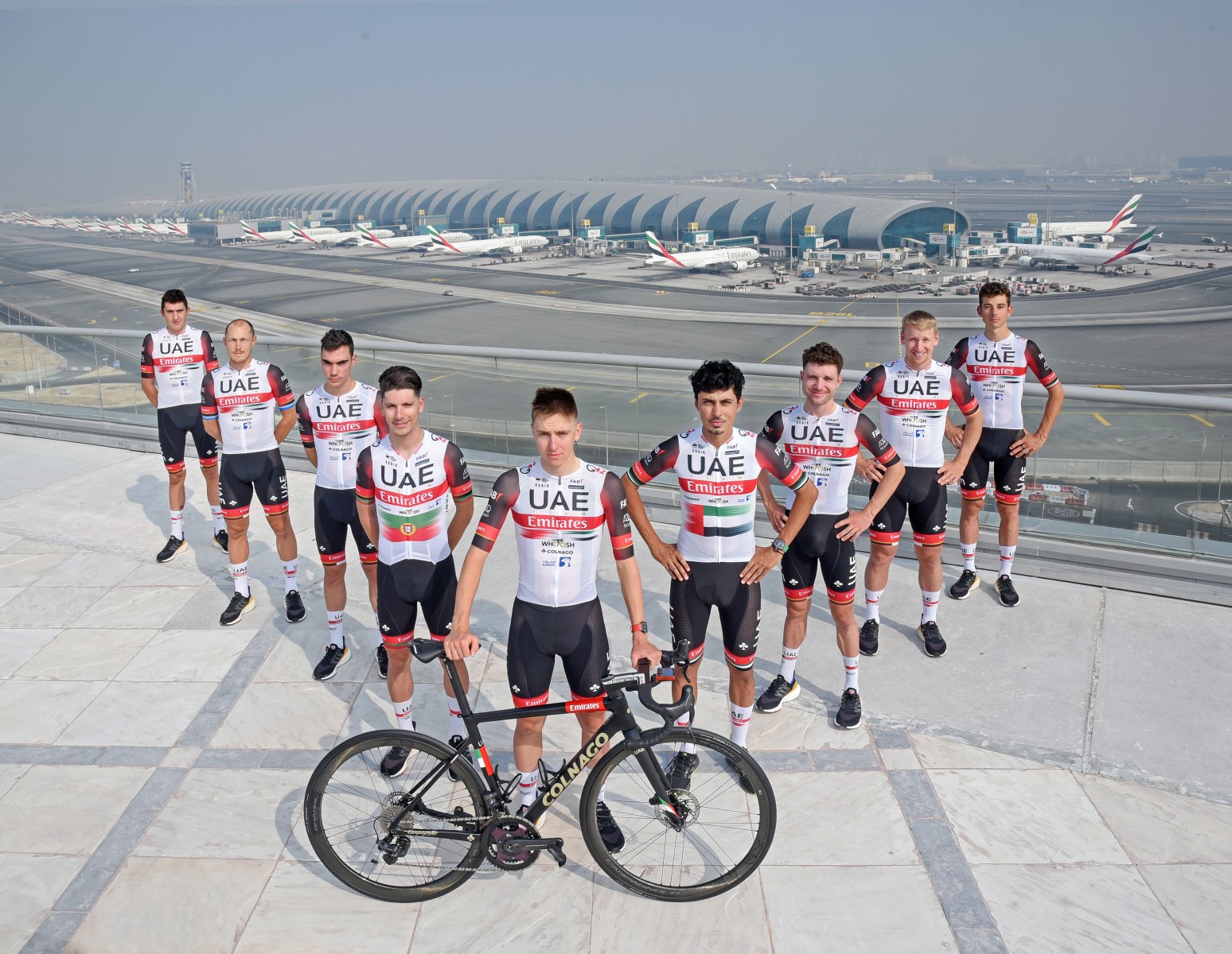 UAE Team Emirates Warmly Welcomed At Emirates Group Headquarters UAE Team Emirates Warmly Welcomed At Emirates Group Headquarters