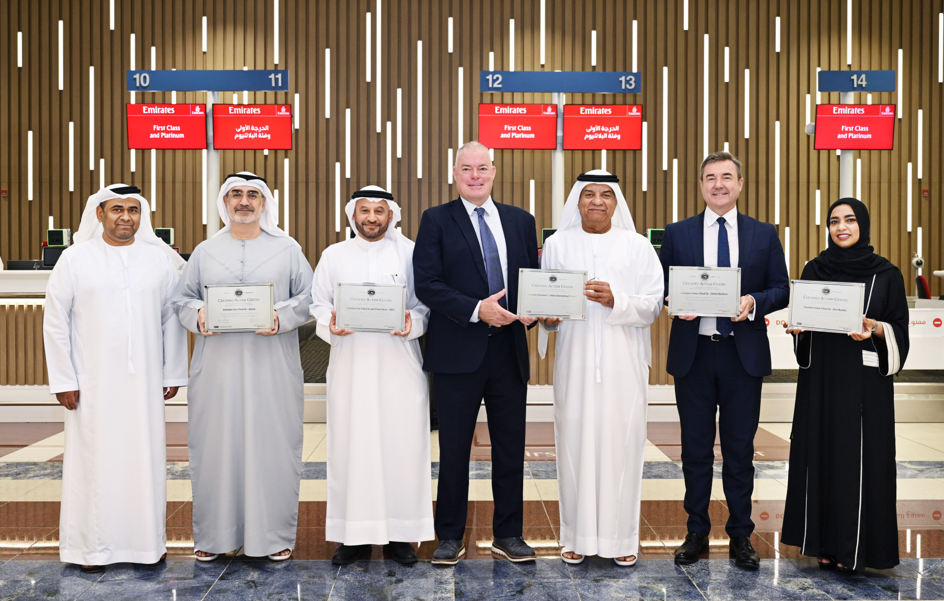 Emirates gets Certified Autism Center™ Designation Plaques