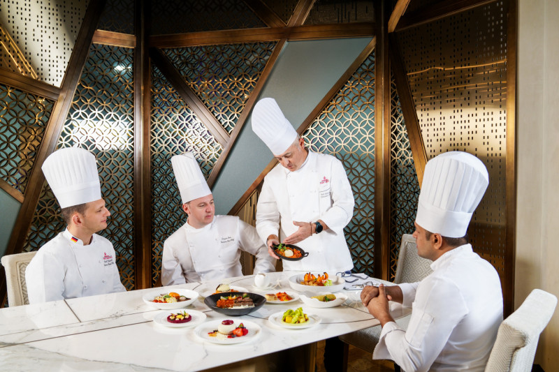 Emirates' vegan cuisine