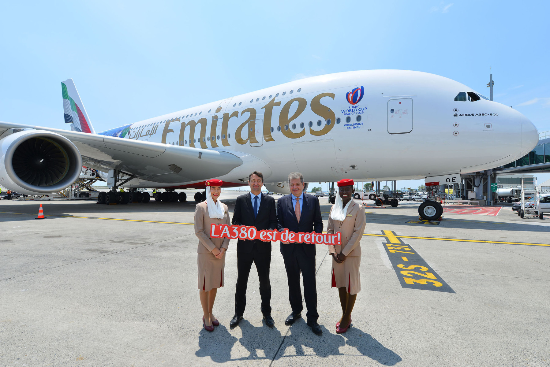 Emirates reprend ses vols en A380 à Nice