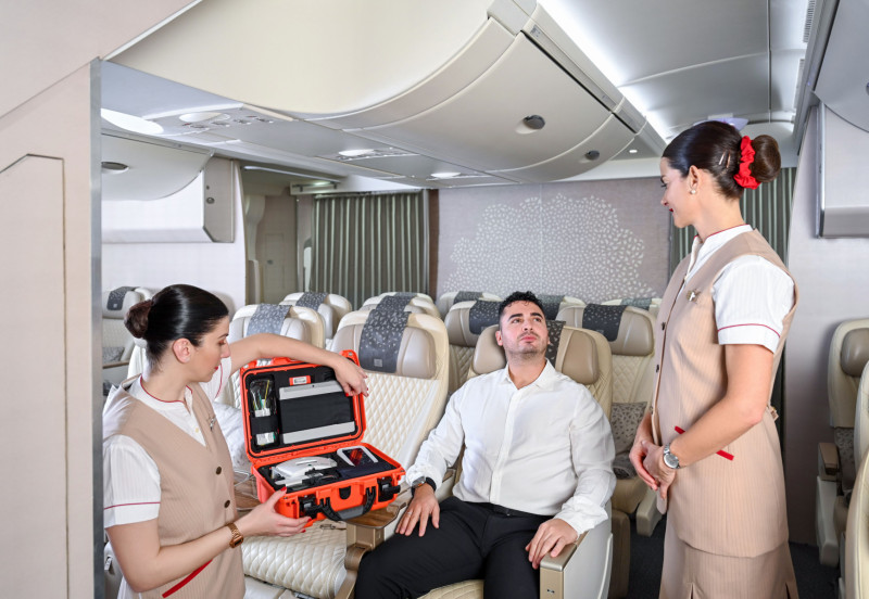 Emirates introduces new telemedicine kits onboard